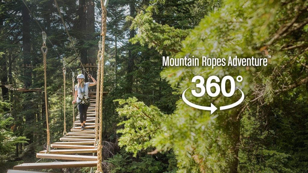 Grouse Mountain Ropes 360° Video VR Experience - 360Pros